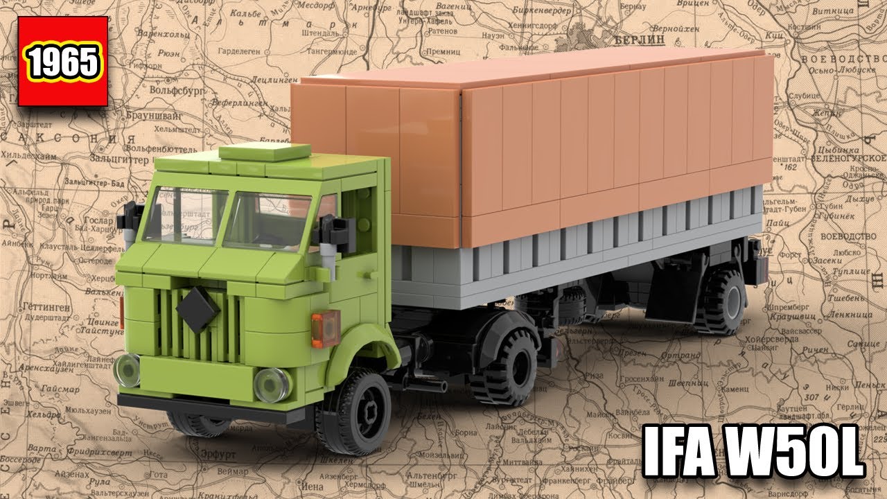 IFA W50L (1965) - LEGO Truck - YouTube