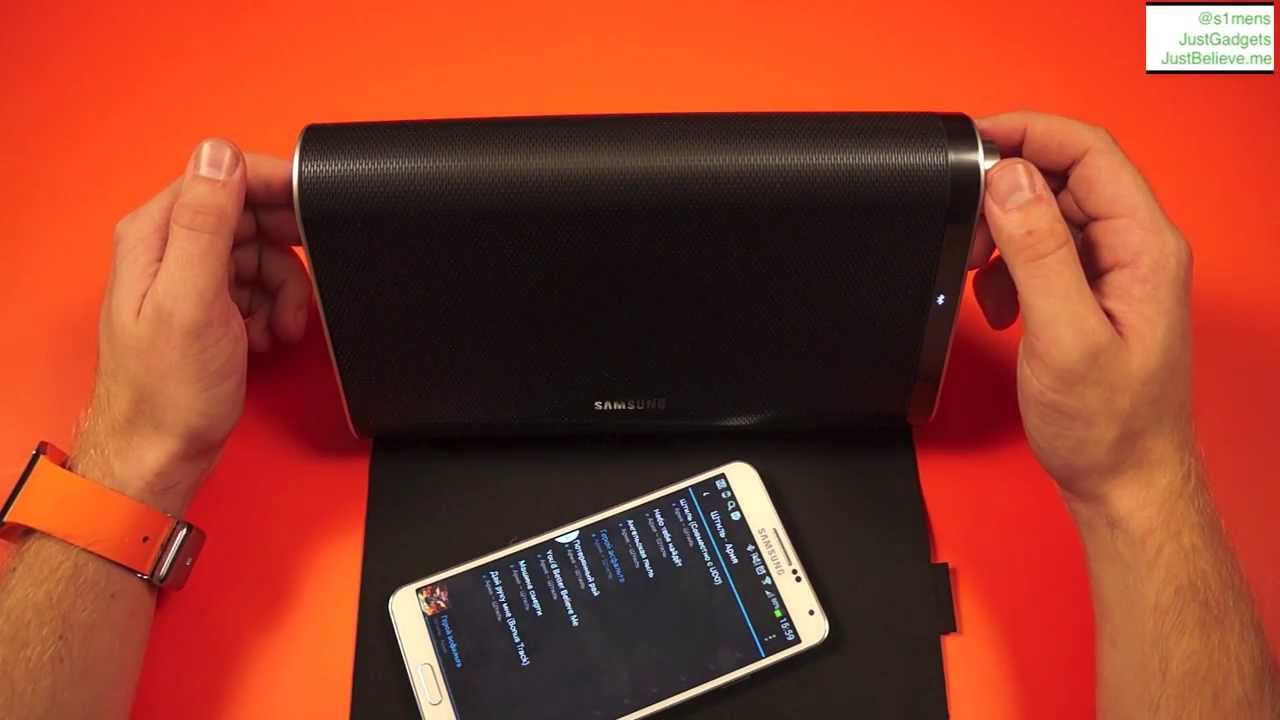 Знакомство с беспроводной колонкой Samsung DA-F60 - YouTube