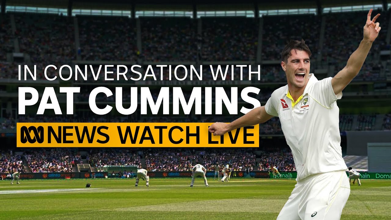 LIVE: Pat Cummins In Conversation With Tracey Holmes | ABC News - YouTube