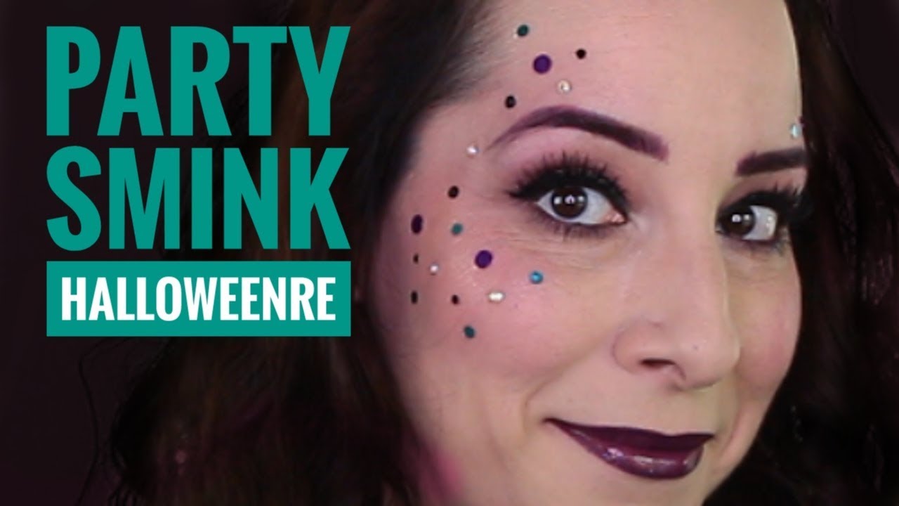 Party smink Halloweenre - YouTube