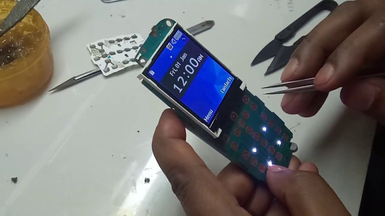 Samsung B313e 1,4,7,* keypad jumper Solution 101% ok - YouTube