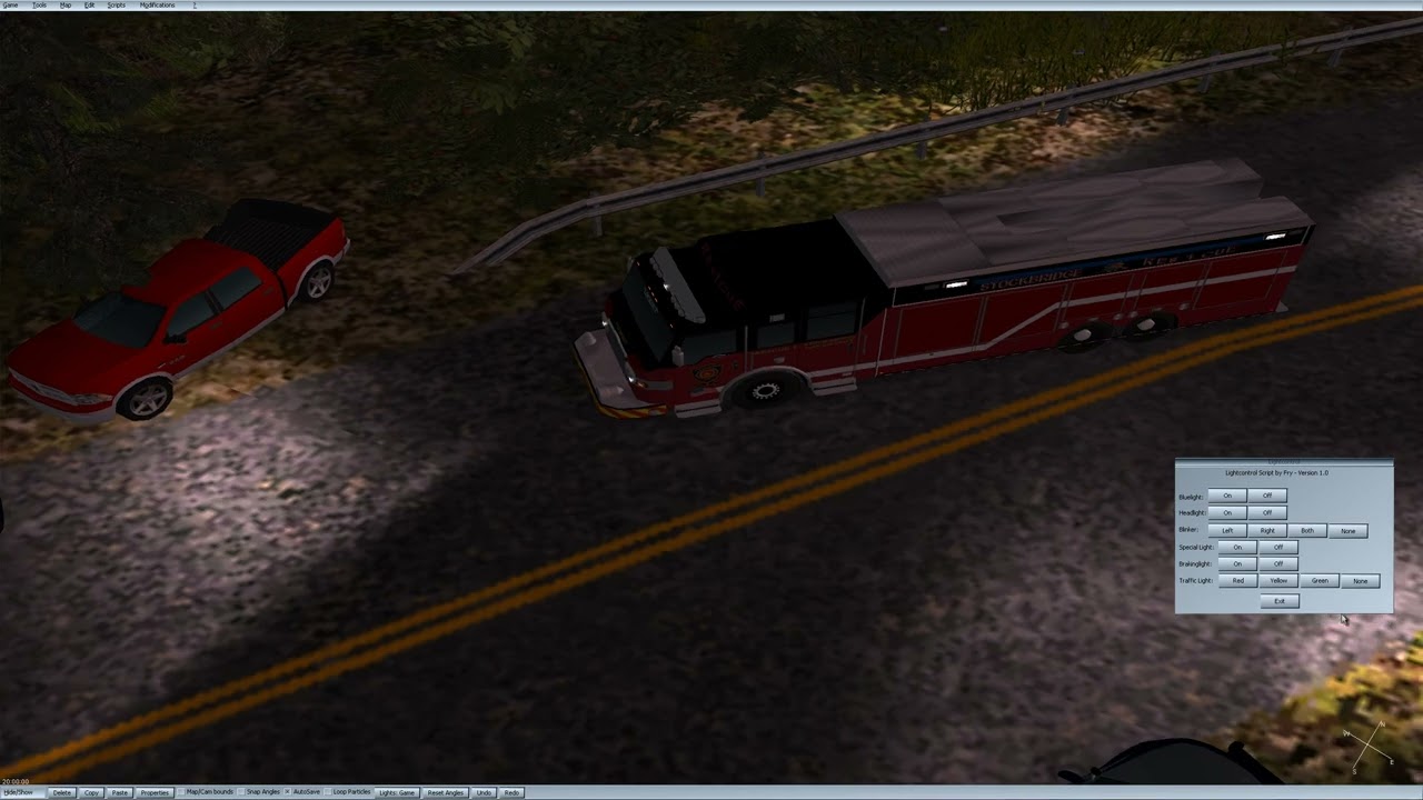 EM4 - NY Mass Border Mod - Stockbridge Rescue 1 Light Preview - YouTube