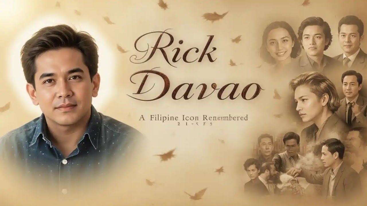 The Life and Legacy of Ricky Davao | Tribute to a Filipino Acting ...