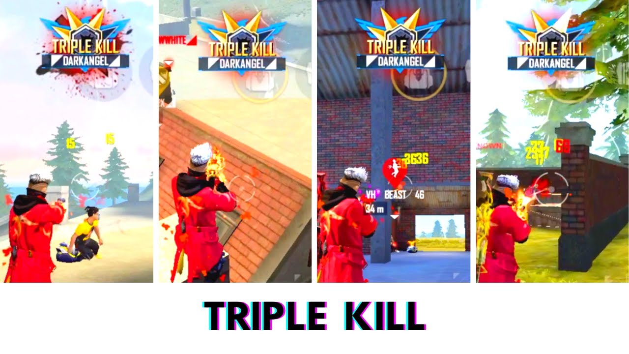 KILL FEED STOPS IN TRIPLE KILL🥺😌😅 - YouTube
