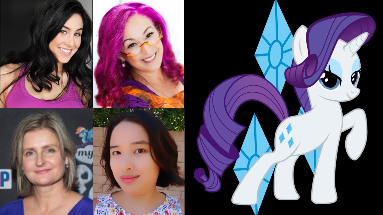 Voice comparison ~ Rarity (MLP) - YouTube