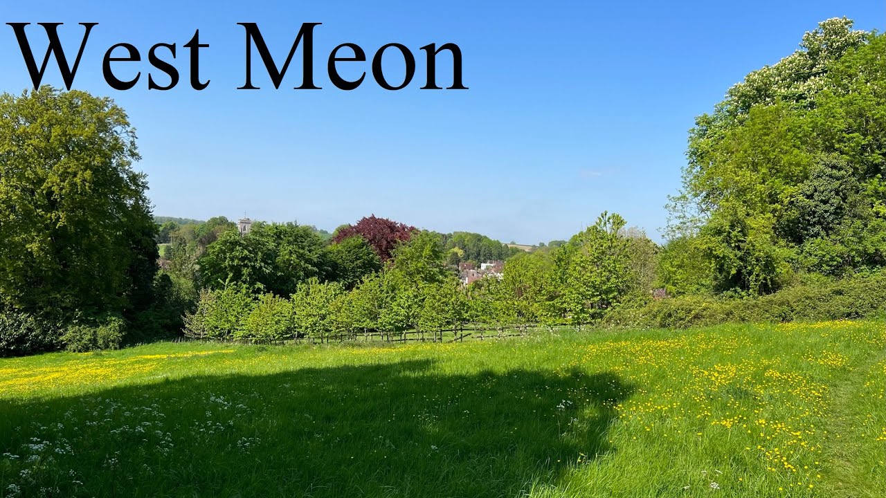 West Meon Village Walk in 4K. A classic South Downs Village in ...