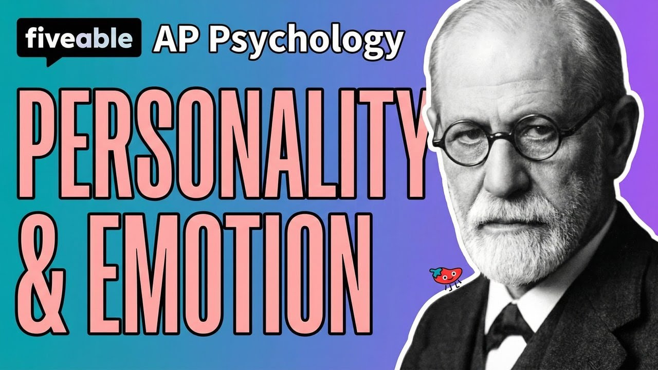 AP Psychology CRAM – Personality, Emotion & Motivation | Fiveable Cram ...