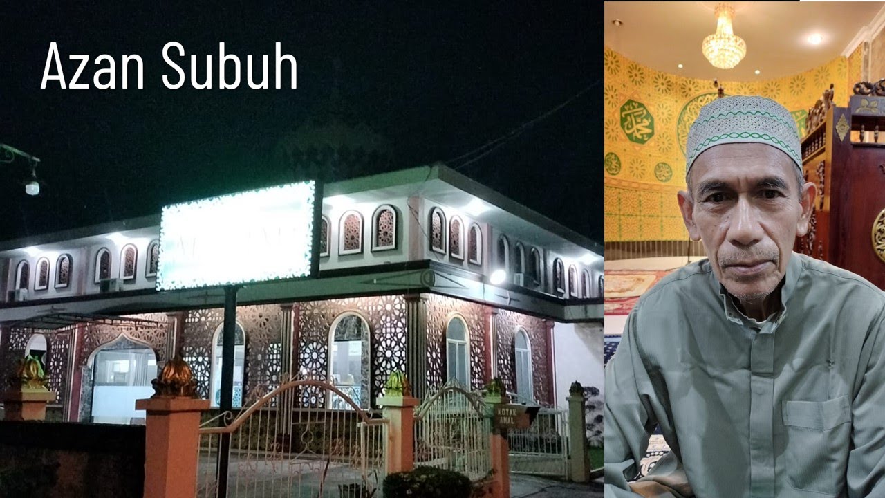 Pak Mudahar 69 th Muazin Masjid Al Jihad Sidomulyo Barat Pekanbaru ...