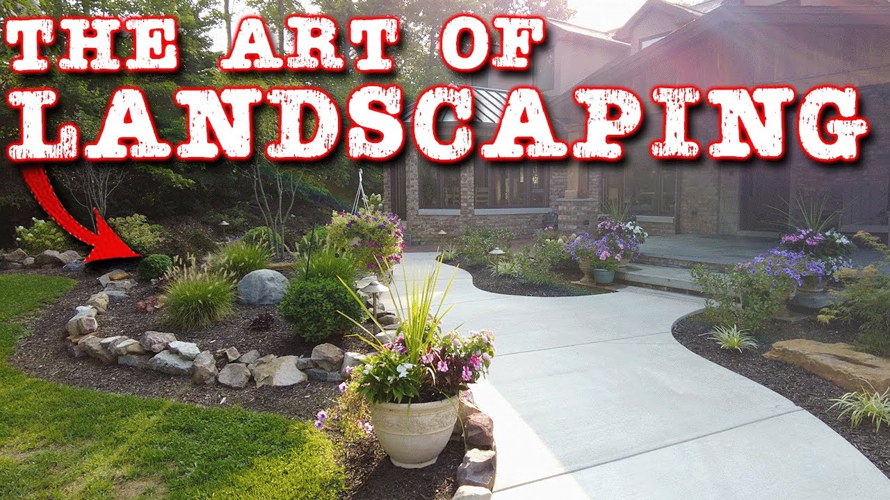 Tree Planting, Mulching & STUNNING Landscape Transformations | Looking ...