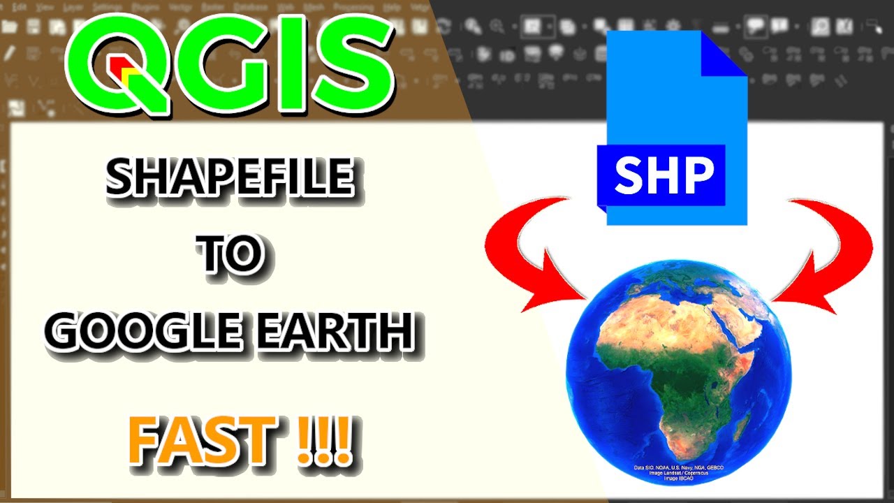 HOW TO CONVERT SHAPEFILE TO GOOGLE EARTH KML FAST QGIS YouTube HOW TO CONVERT SHAPEFILE TO GOOGLE EARTH KML FAST QGIS YouTube