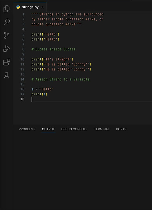 Python Strings Learn Code Learnpython Learning Python Strings Learntocode2024 Python3 7621