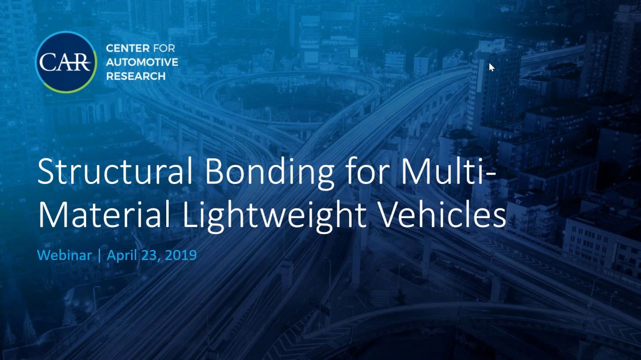 Structural Bonding for Multi Material Lightweight Vehicles - YouTube