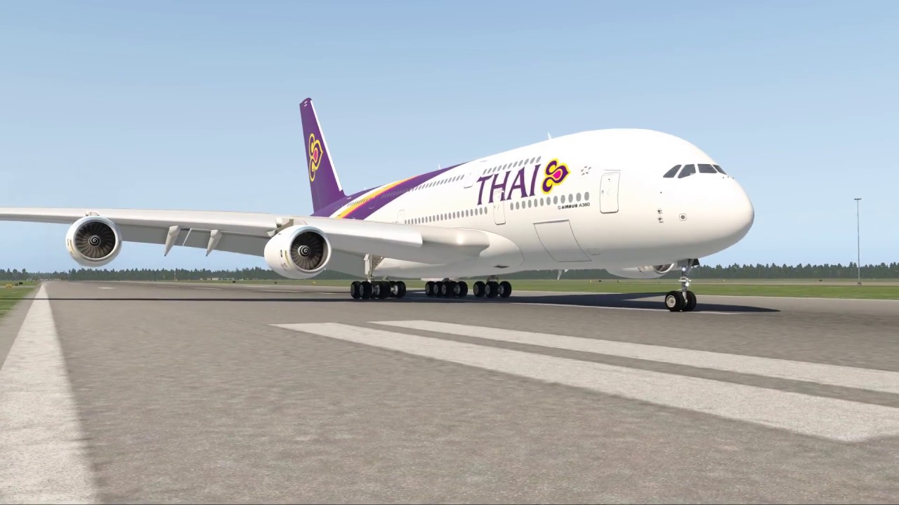 X-Plane 11- ATTERRISSAGE A MONTREAL EN AIRBUS A380 - YouTube