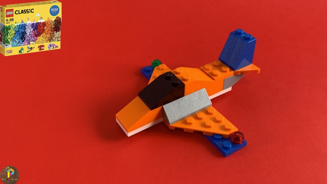 Lego Classic 10717 | Lego Airplane Build - YouTube