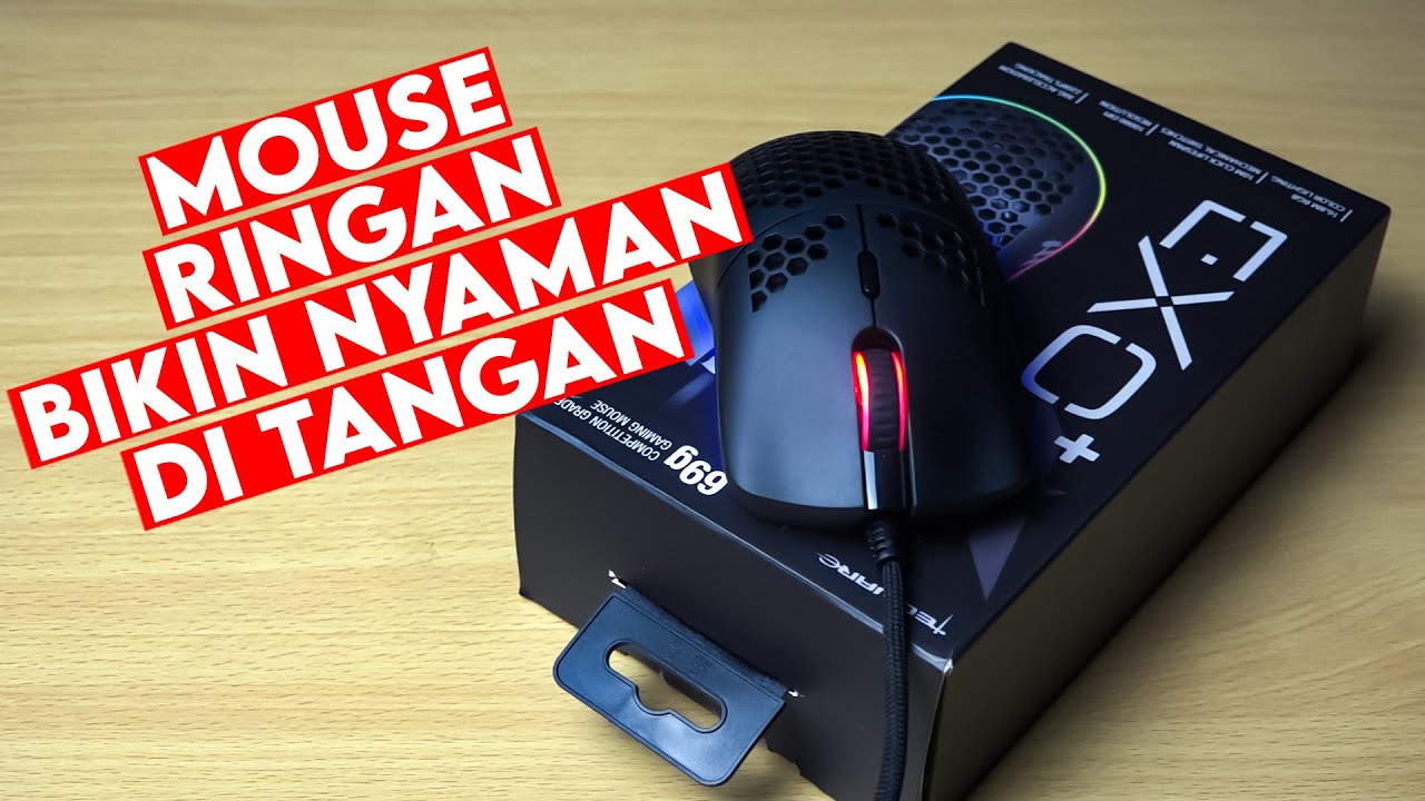 Mouse Yang Ringan Banget Di Tangan - Tecware EXO PLUS RGB - YouTube