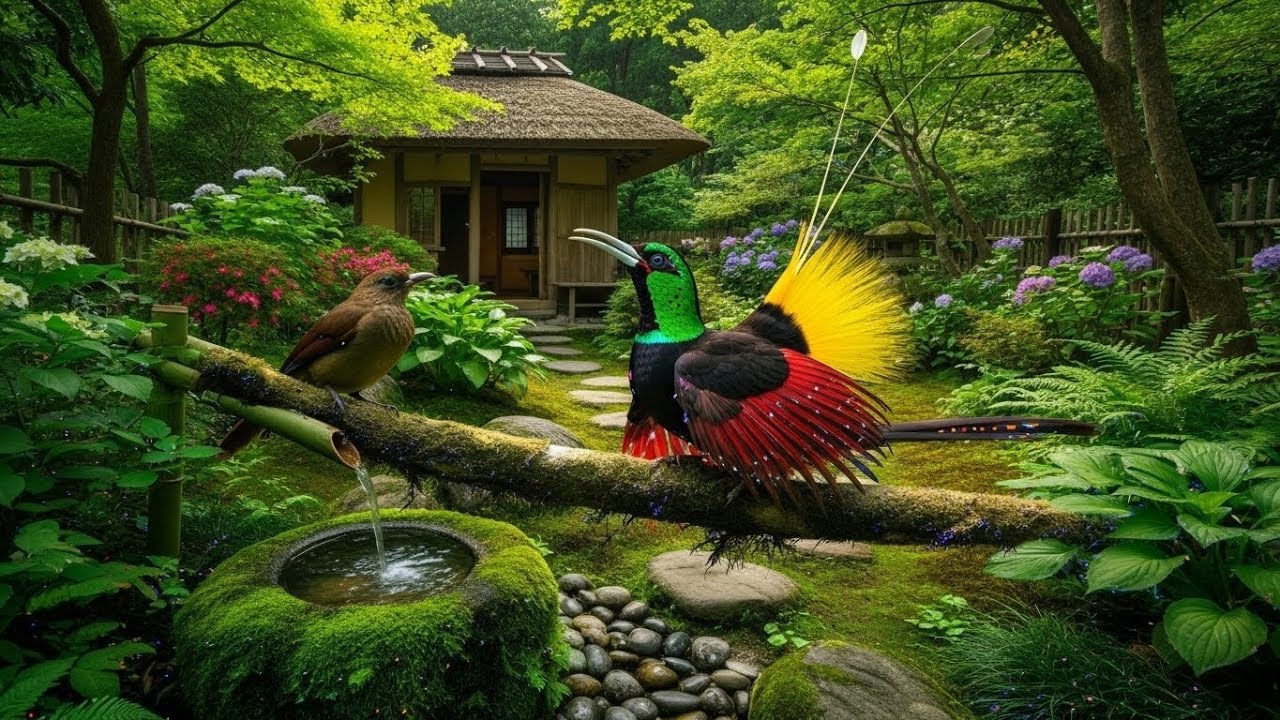 Relaxing Forest Ambience | Nature Sounds & Birds Chirping for Calm ...