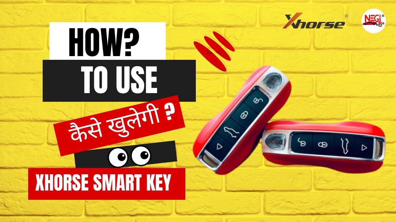 Xhorse new smart key || कैसे खुलेगी || How to use XSPS01EN xhorse smart ...