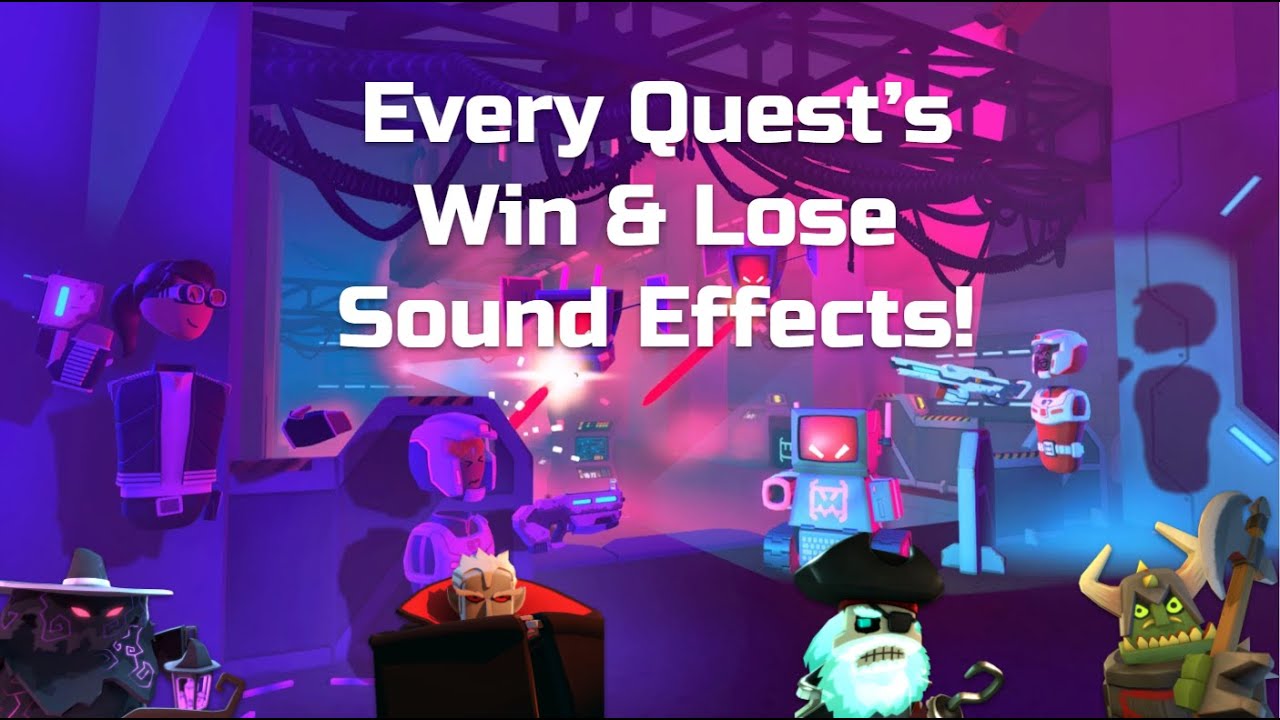Every Quest's Win And Lose Sound Effect! | Rec Room - YouTube