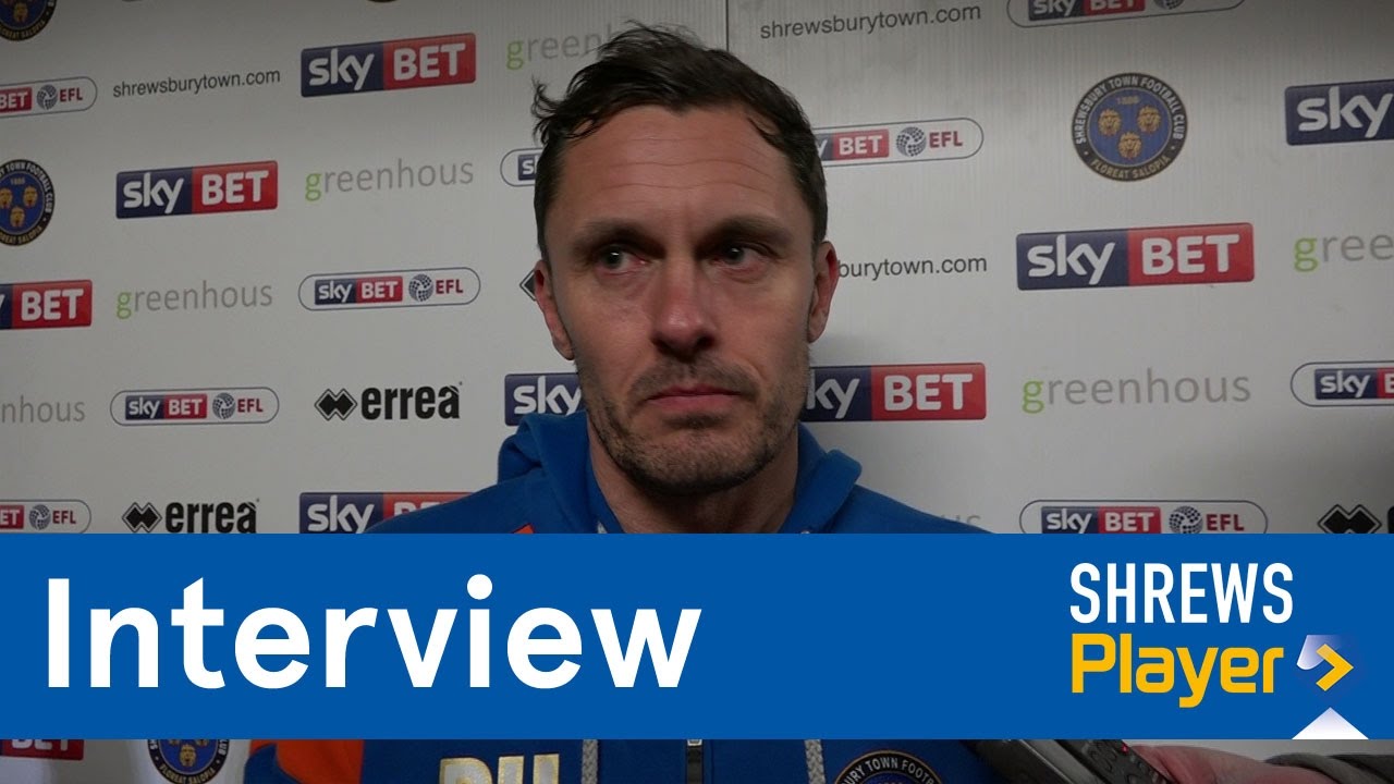 INTERVIEW | Paul Hurst post Charlton Athletic (H) - Town TV - YouTube