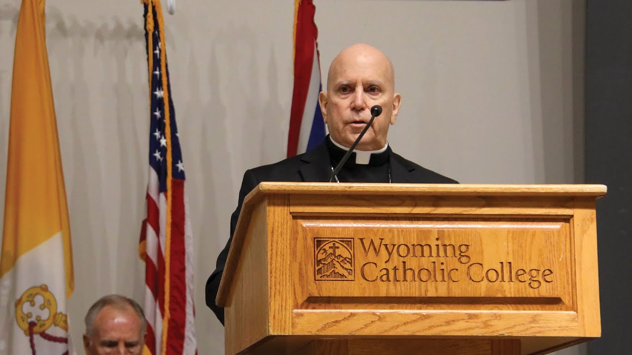 Archbishop Samuel Aquila's Commencement Speech (2023) - YouTube