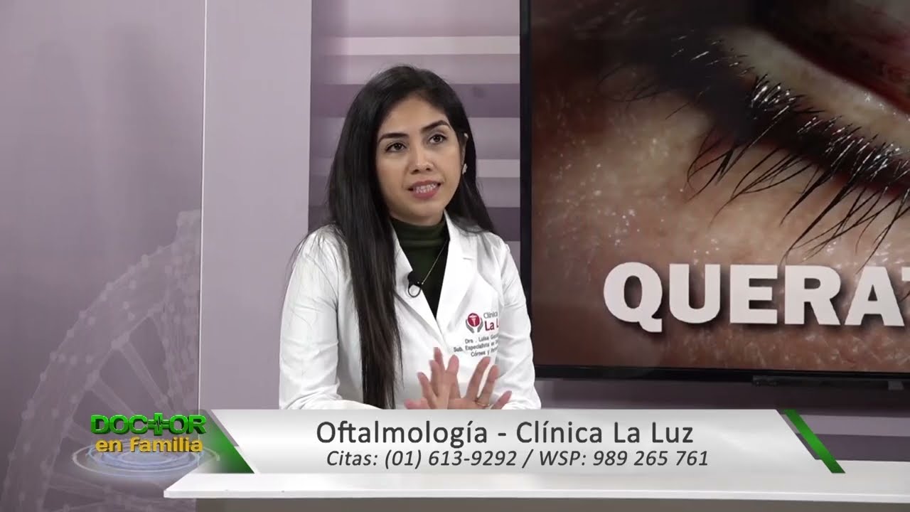 Queratocono, córnea del ojo en forma de cono - YouTube