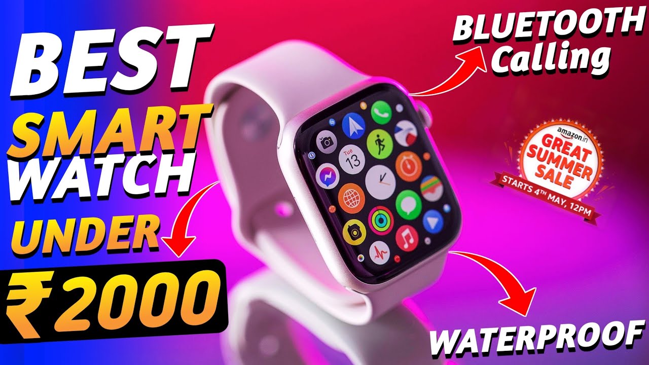 Best Smartwatch Under ₹2000⚡ Smartwatch Under 2000 🔥Top 5 Best ...