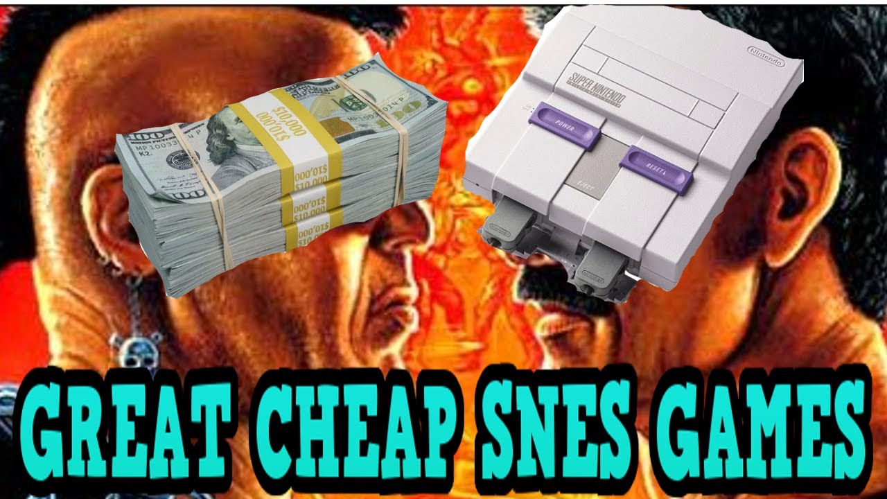 GREAT AND CHEAP SNES GAMES! - YouTube