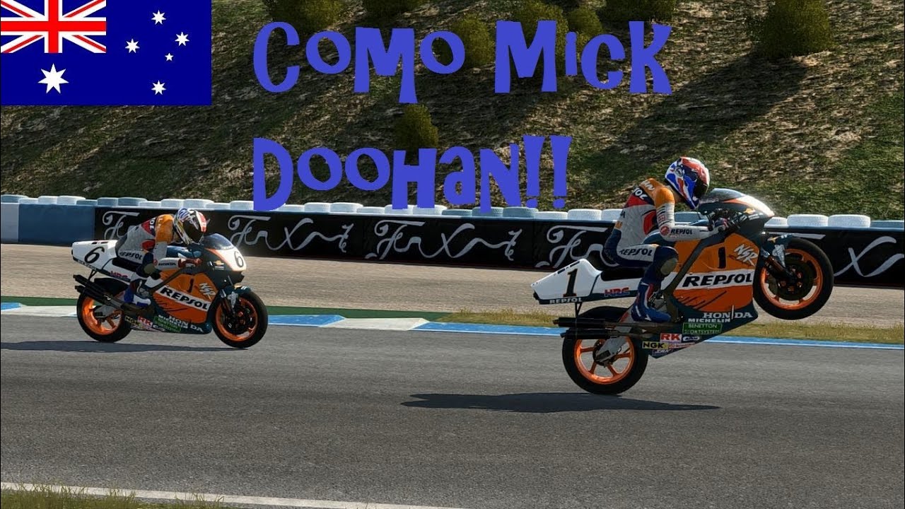 MotoGP 14 Ps4 Modo español | Desafía a los Campeones | Mick Doohan Vs. Alex Crivillé - YouTube