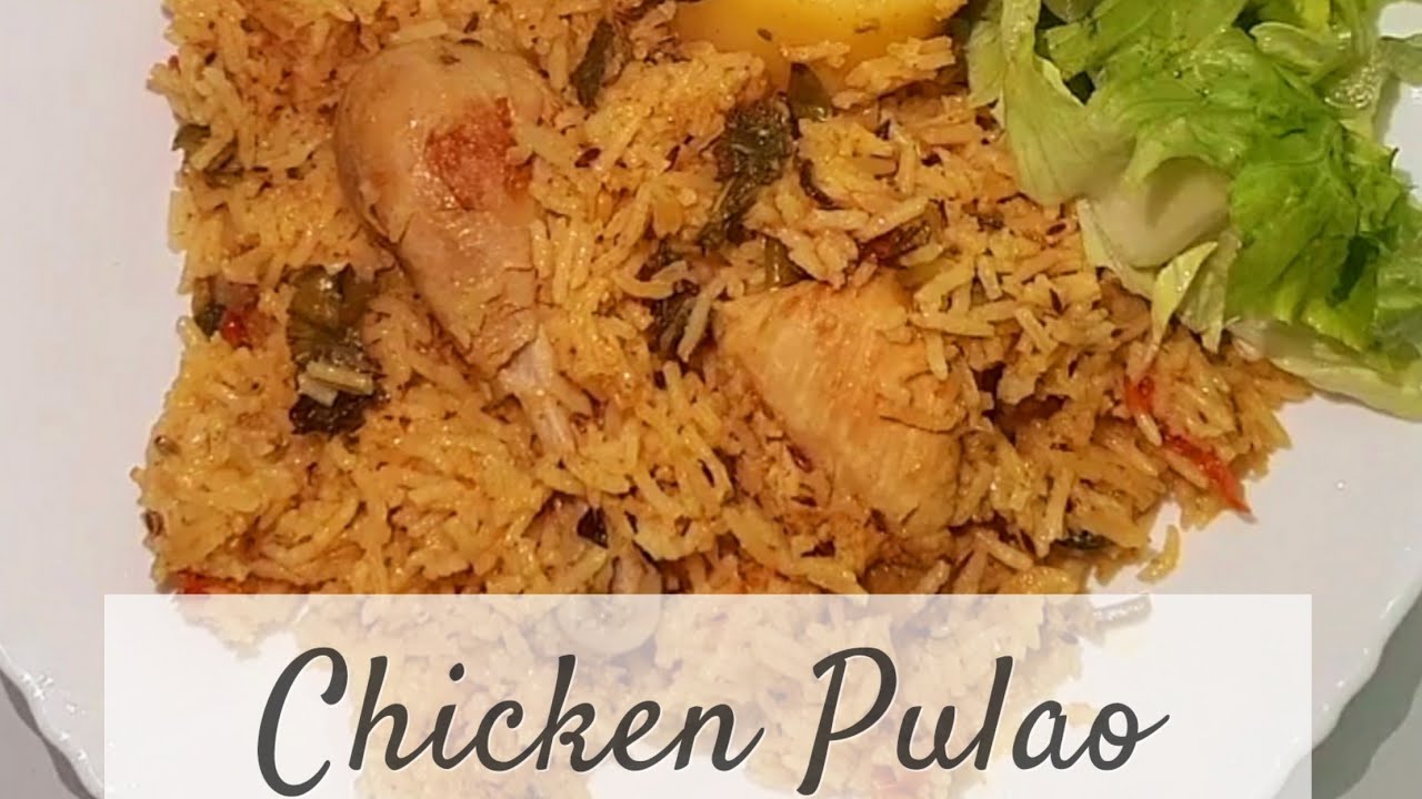 CHICKEN PULAO RECIPE | By Cooking good looking - YouTube