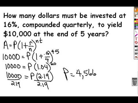 10-7 Problem Solving: Exponential Growth and Decay - YouTube