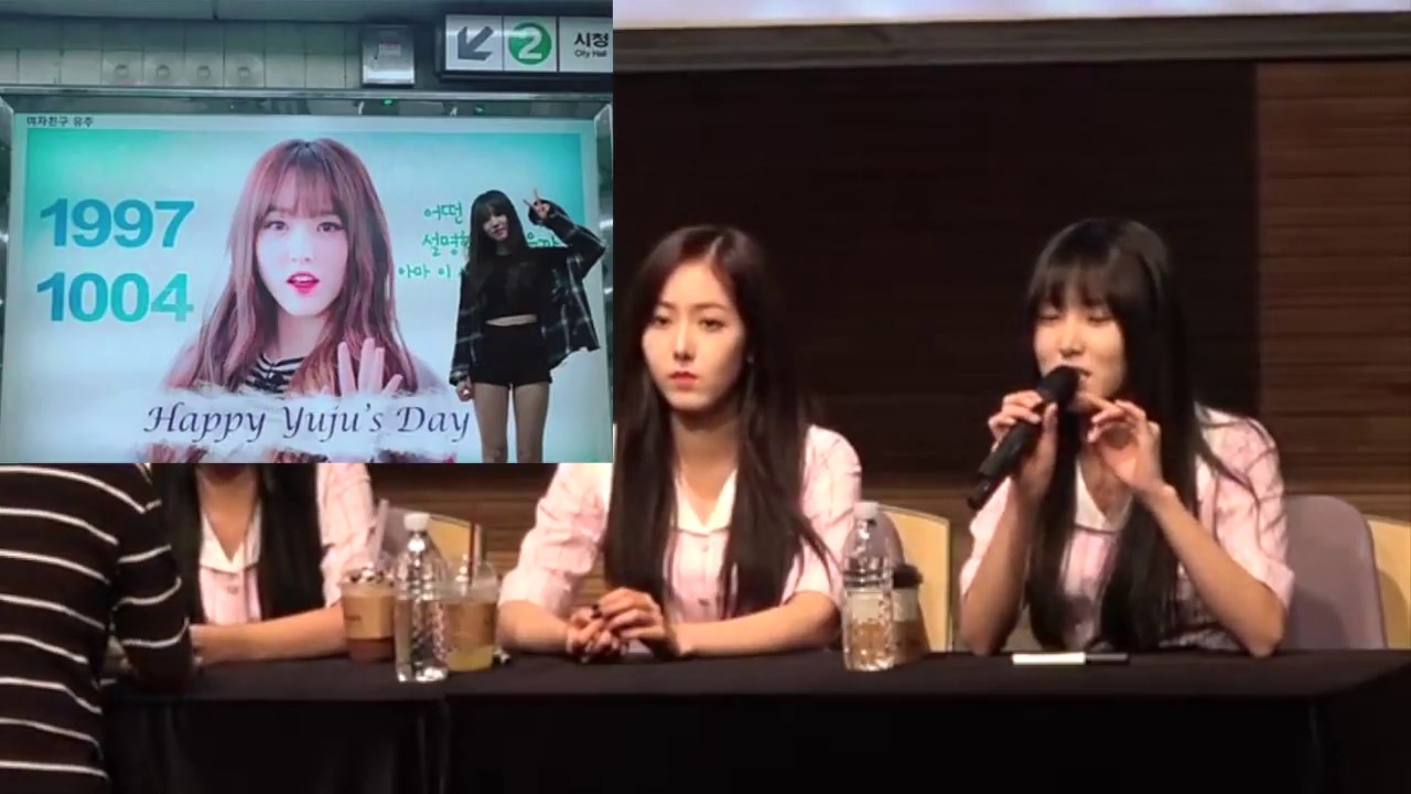 [ENG] 170930 Gfriend fan sign, Savage maknae, Yuju bus [Part 1 of 4 ...