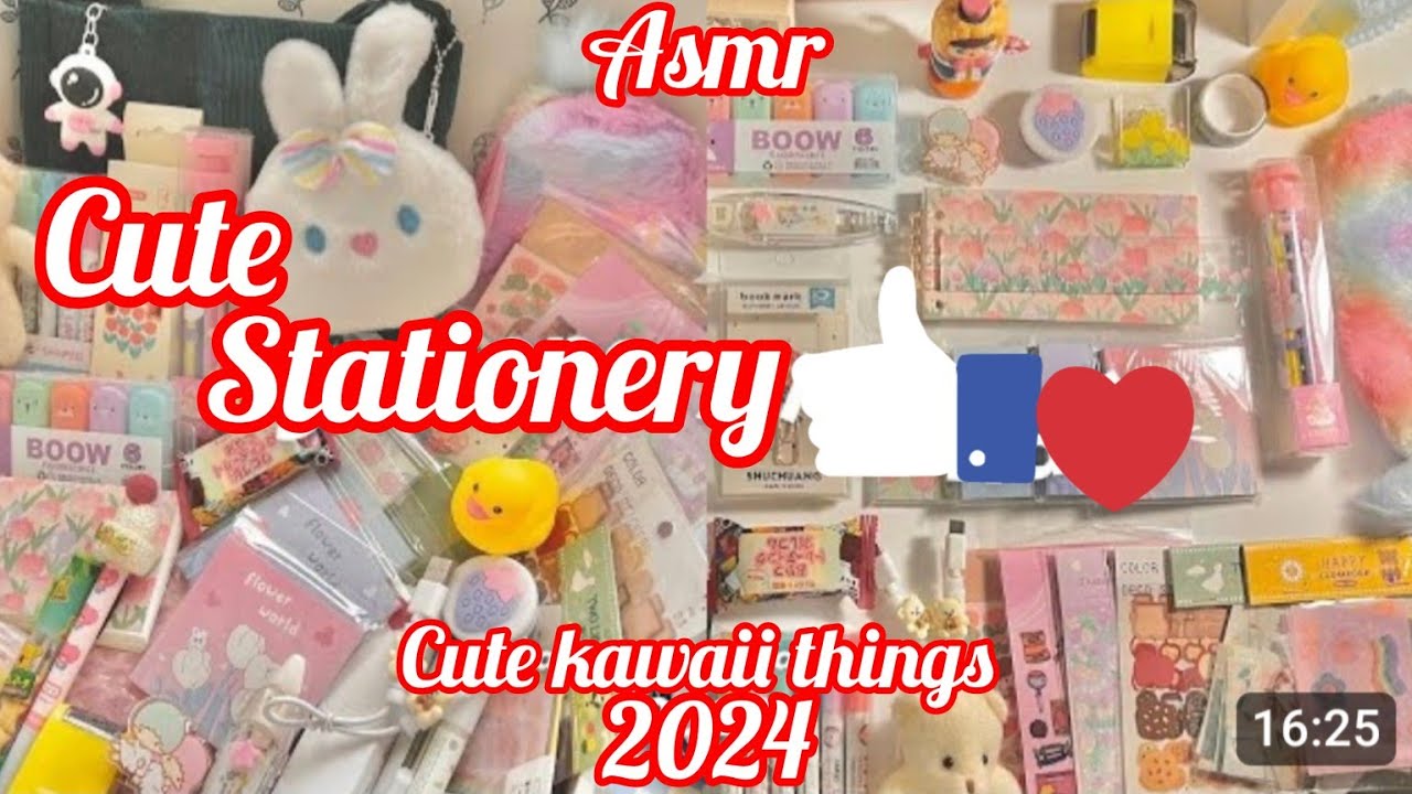cute stationery | unboxing cute kawaii stationery collection, pencil ...