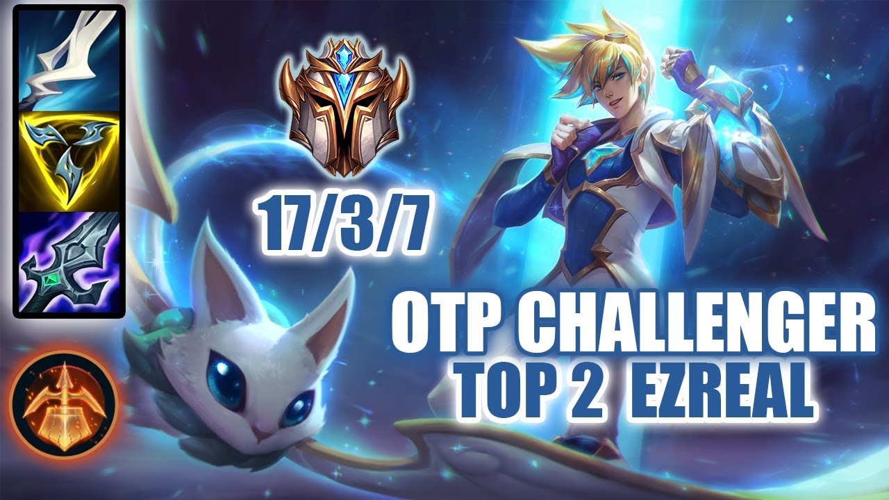[Wild Rift] Ezreal top 2 - Challenger ranked game + build - YouTube