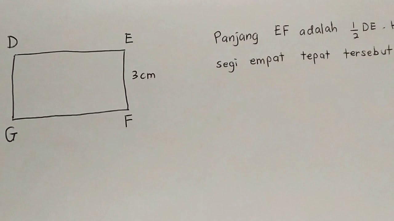 Matematik Tahun 6 | Ruang : Perimeter & Luas | Part 1 - YouTube