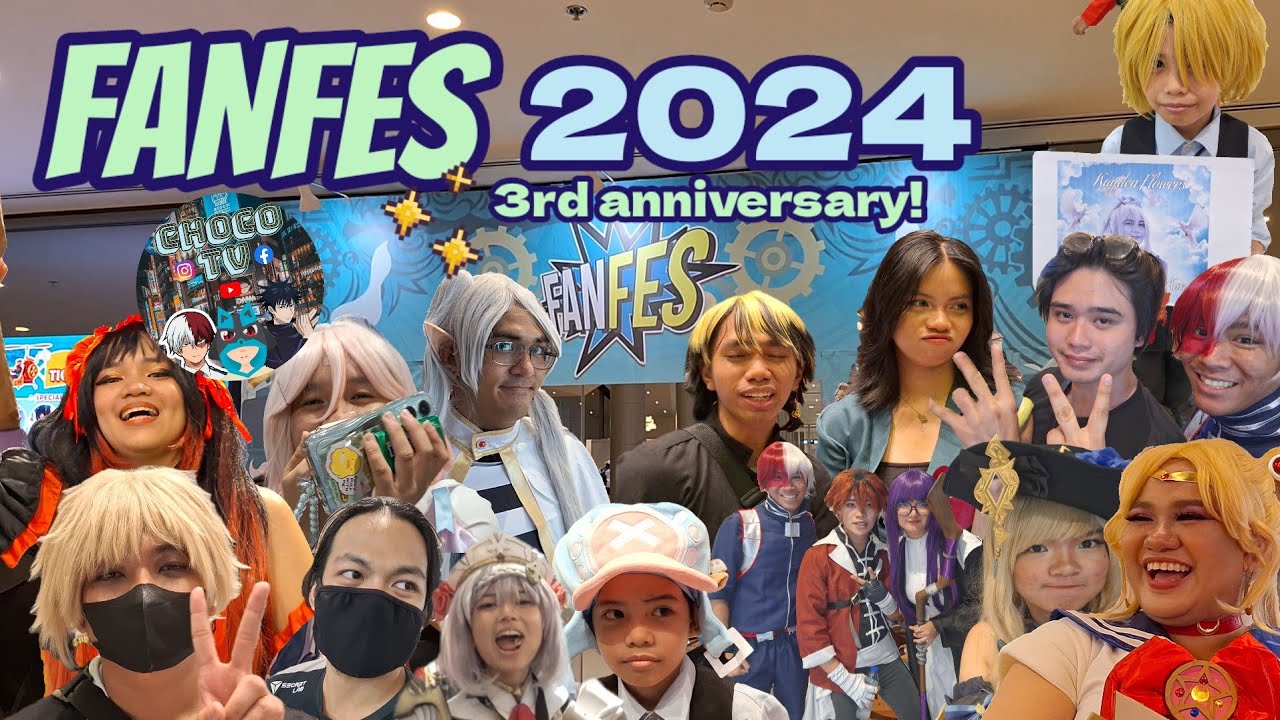 FANFES 2024 ~ 3rd anniversary! + MHA Special Music Video! 💥 ️ - YouTube