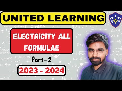Physics | Class 10th | Electricity | All Formulae | One Shot | Part 2 ...