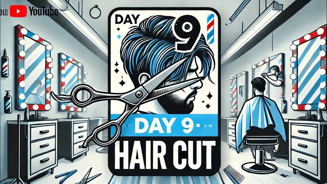 hair cut | vlog-9 - YouTube
