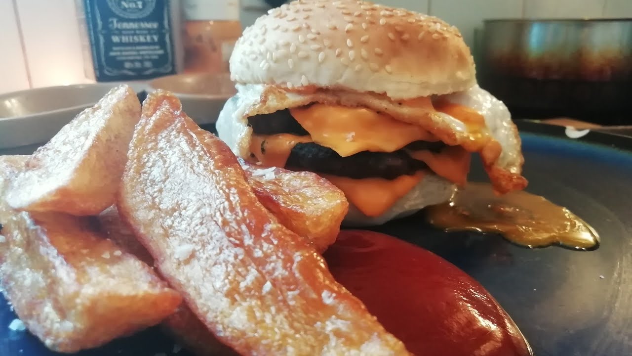 Double Cheese Burger, & Egg. The morning arfter the night before. Part ...