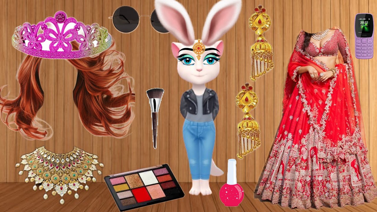 Talking Single Angela 2 ka shadi ka funny makeup comedy video || comedy ...