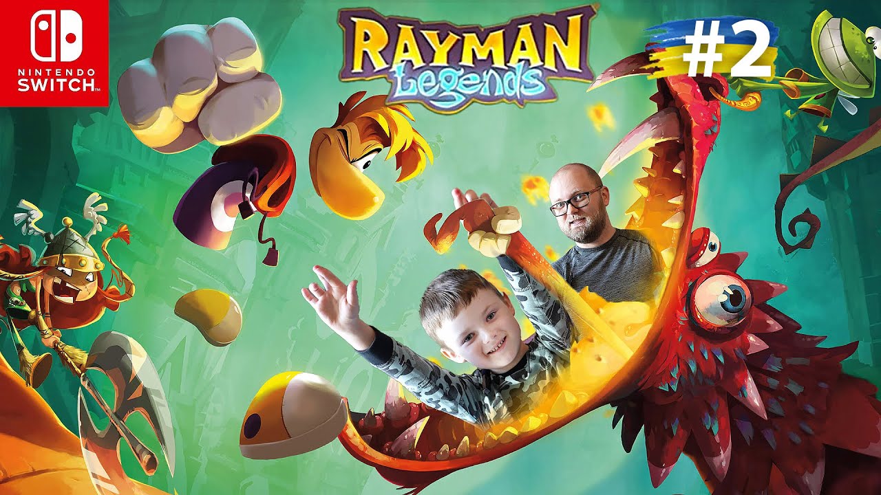 Rayman Legends на Нінтендо #2 - YouTube
