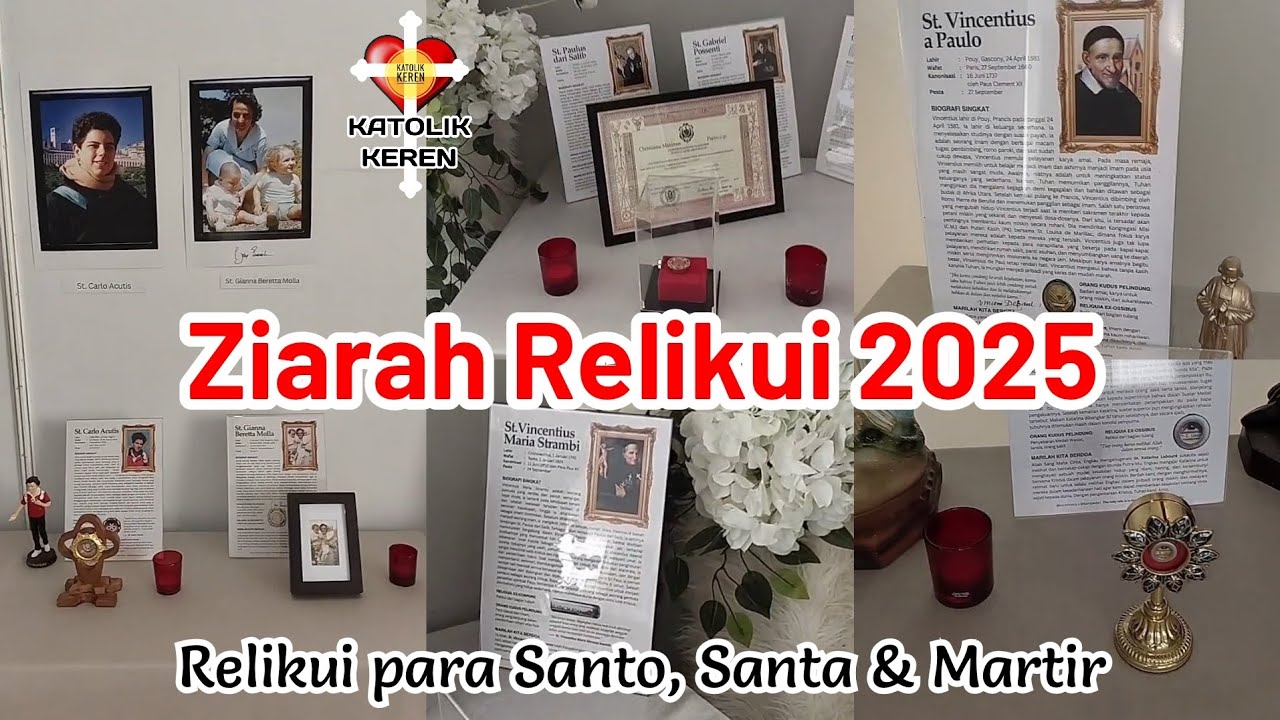 Ziarah Relikui 2025 [Relikui para Santo, Santa & Martir] - YouTube