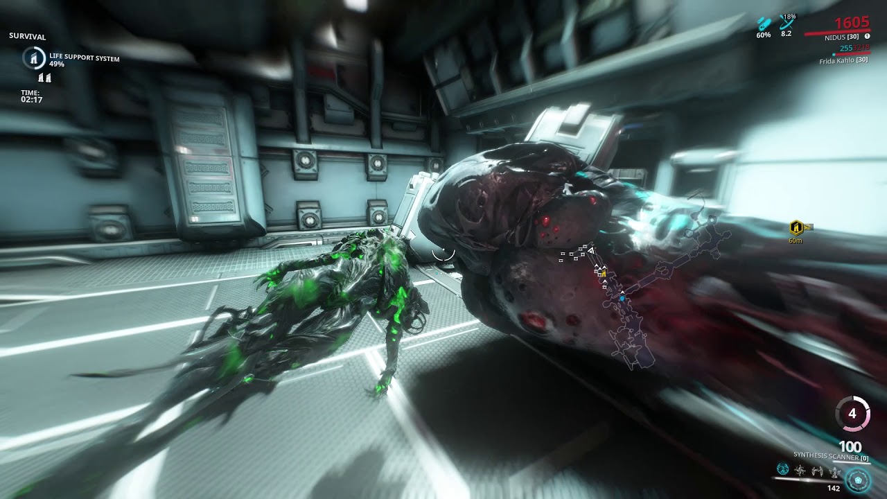 [Warframe] kuva lich VENGEFUL TOXIN EPHEMERA review [real play] - YouTube