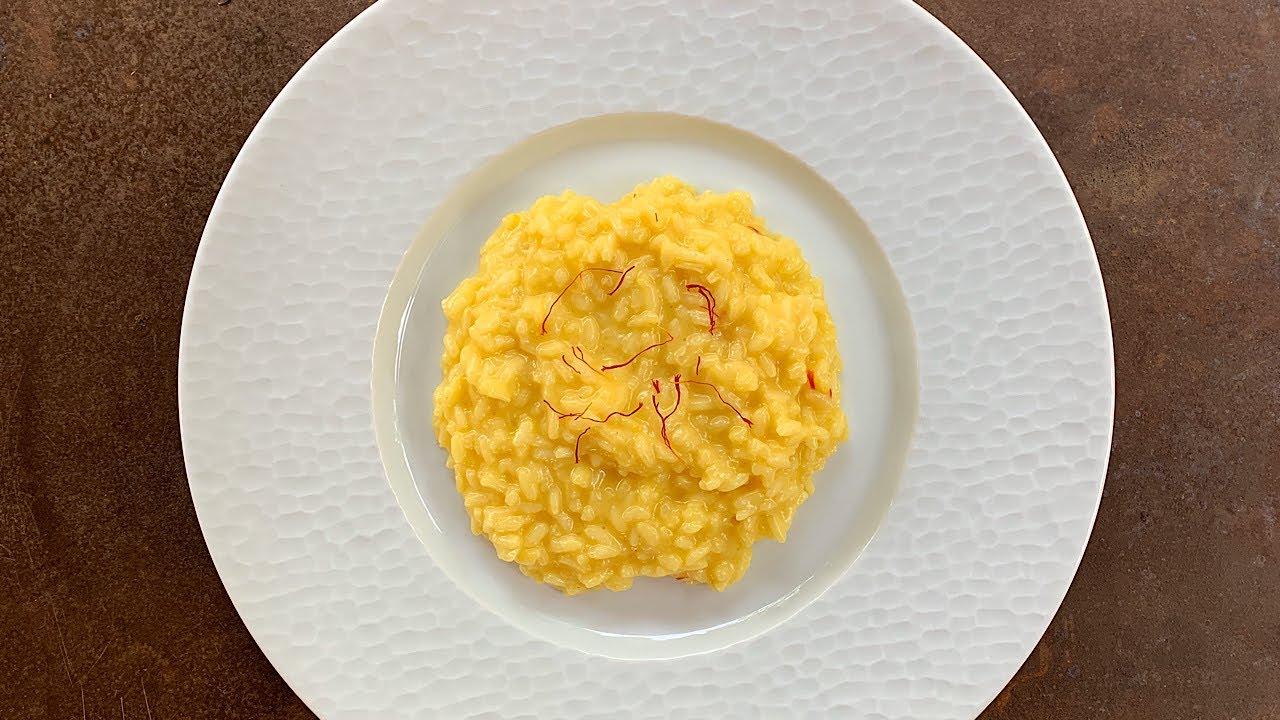 Le Risotto au safran de Sabine - YouTube