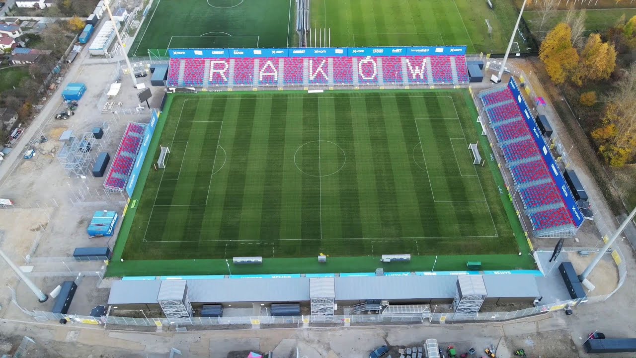 #29 Modernizacja stadionu Rakowa Częstochowa: 02.11.2021 - YouTube