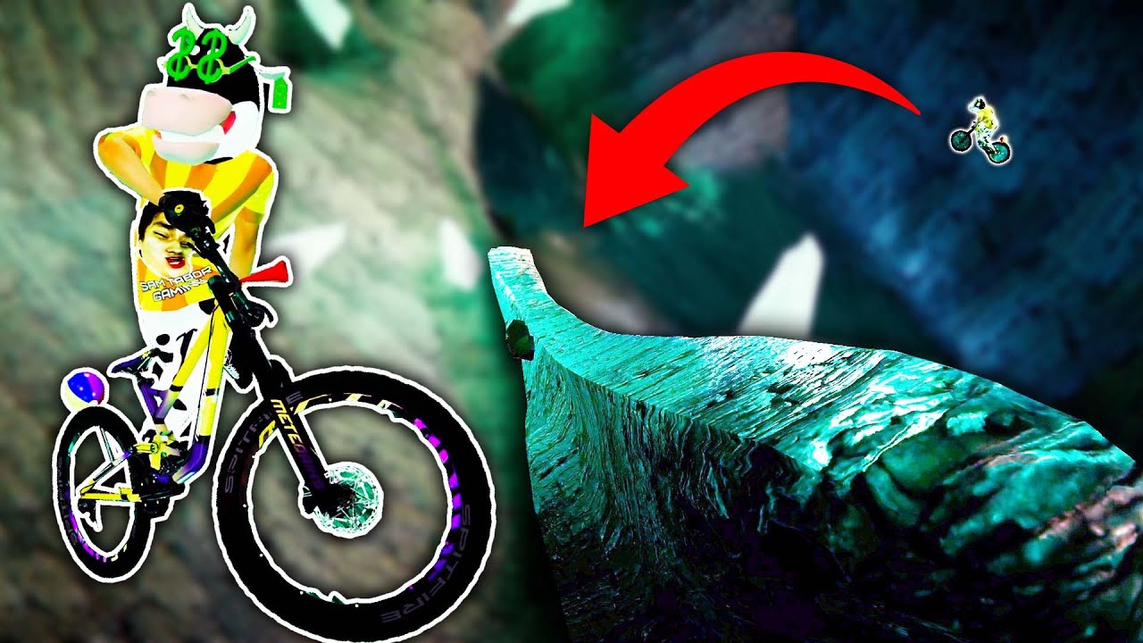 I FOUND AN UNDERGROUND MEGA RAMP! (Descenders) - YouTube