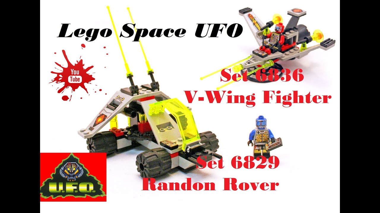 Lego SPACE UFO - classic space 1990 - YouTube