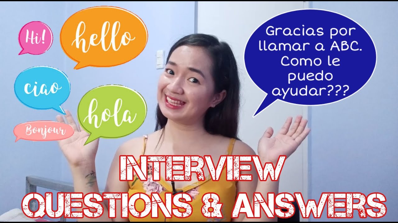 HIRAP MAKAHANAP NG TRABAJO😭😕| BILINGUAL INTERVIEW QUESTIONS & ANSWERS ...