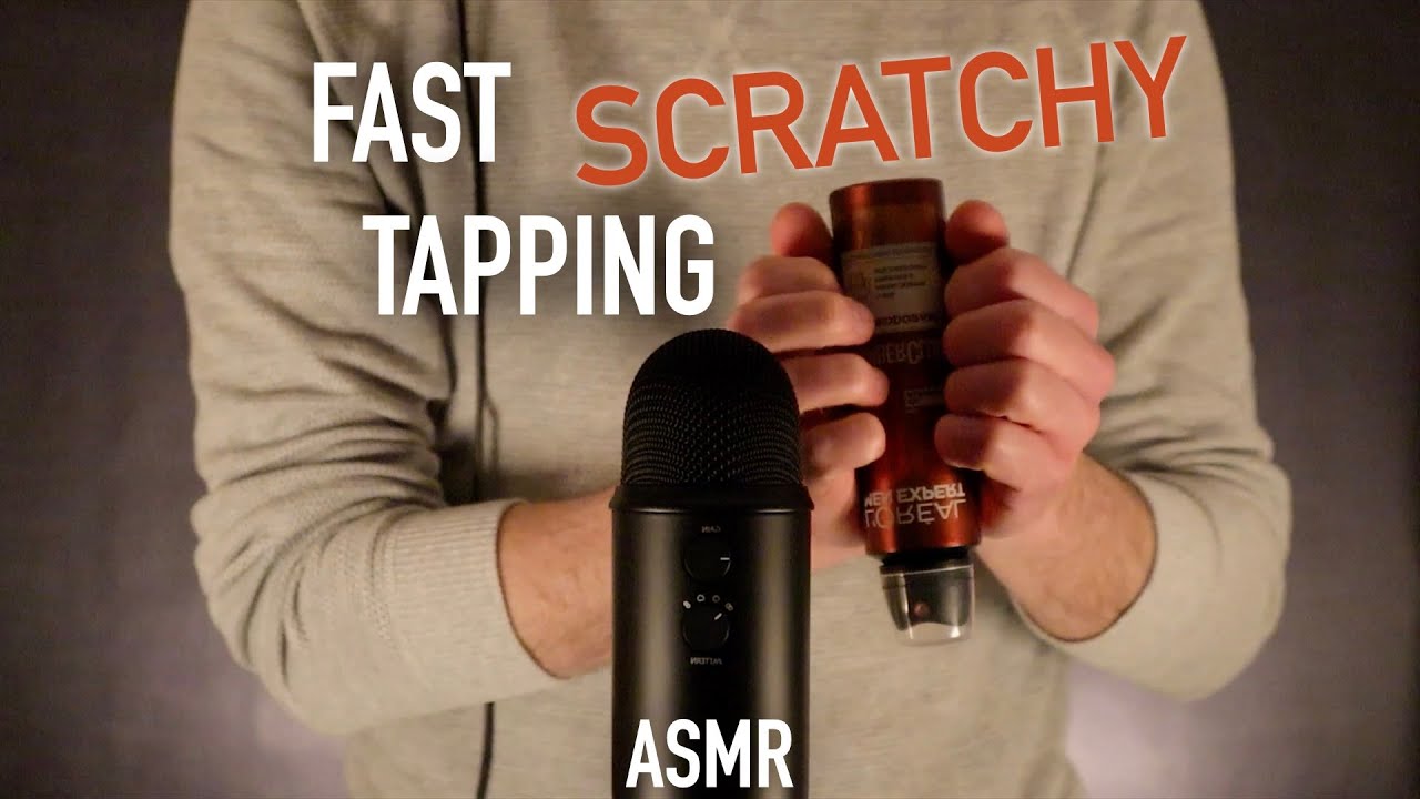 ASMR Fast Scratchy Tapping (No Talking) - YouTube