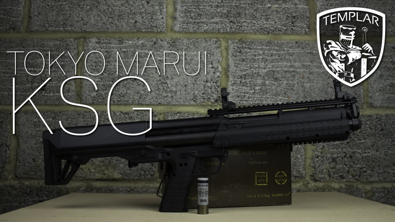 Tokyo Marui KSG Gas Shotgun Review | Templar Airsoft - YouTube