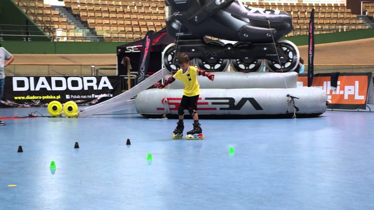 WSSA EFSC, Warsaw 2013, classic slalom men Velikanov Gleb, 45th place ...